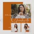 Graduate Vertical 3 Photo Graduation Announcement | Zazzle