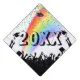 Graduate Year with Confetti and Rainbow Graduation Cap Topper | Zazzle