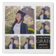 Graduation 2025 Congrats Grad 5 Photo Collage Faux Canvas Print | Zazzle