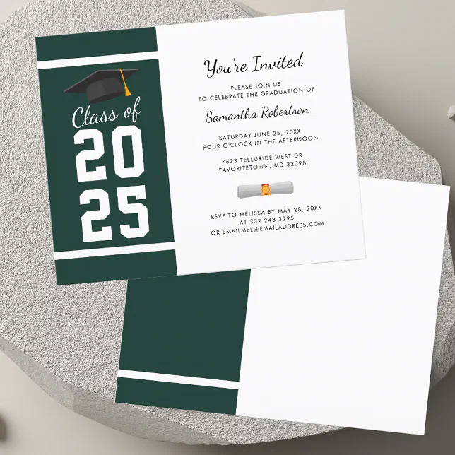 Graduation 2025 Party Grad Party Invitation | Zazzle