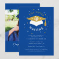 Graduation 2025 Party World is Waiting Grad Photo Invitation | Zazzle