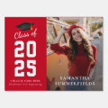 Graduation 2025 Photo Modern Grad Party Sign | Zazzle