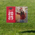 Graduation 2025 Photo Modern Grad Party Sign | Zazzle