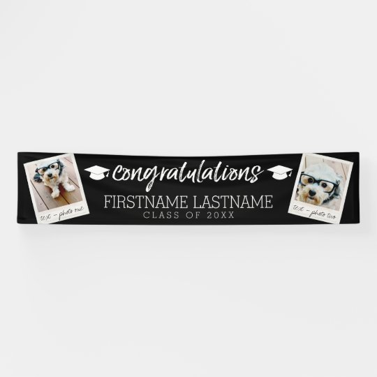 Graduation 2 Photo - congratulations graduate Banner | Zazzle.com