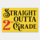 Graduation 2nd Grade School Congratulations Sign | Zazzle