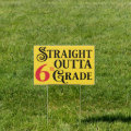 Graduation 6th Grade Promotion Party Sign | Zazzle