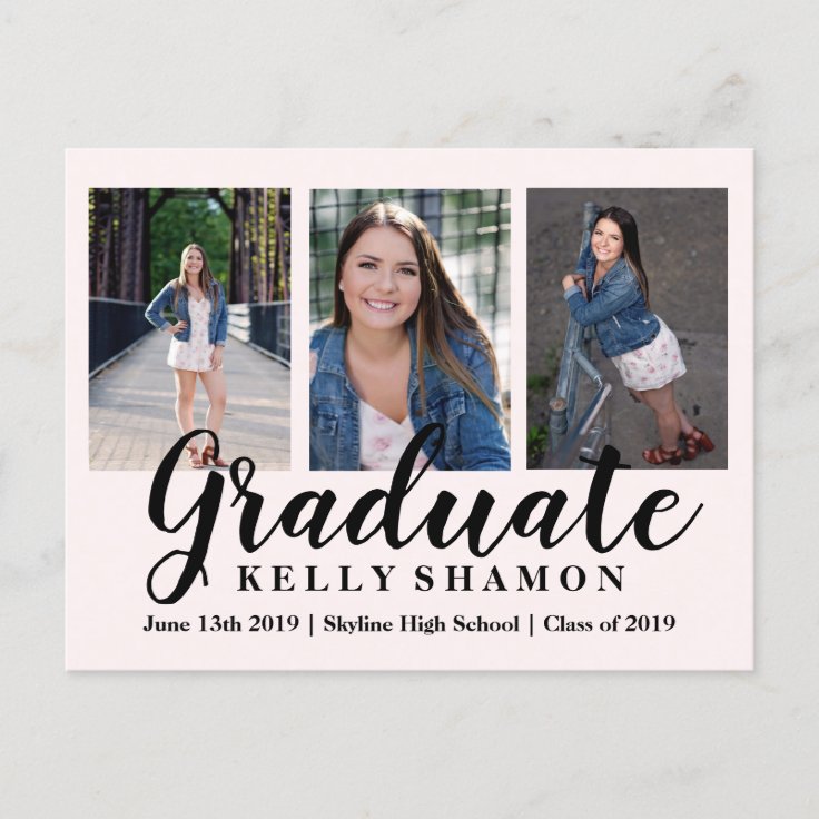 Graduation Announcement Card | Zazzle