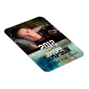 Graduation Announcement magnets | Zazzle