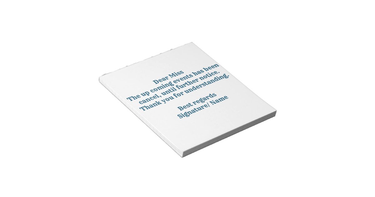 GRADUATION ANNOUNCEMENT NOTE. NOTEPAD | Zazzle