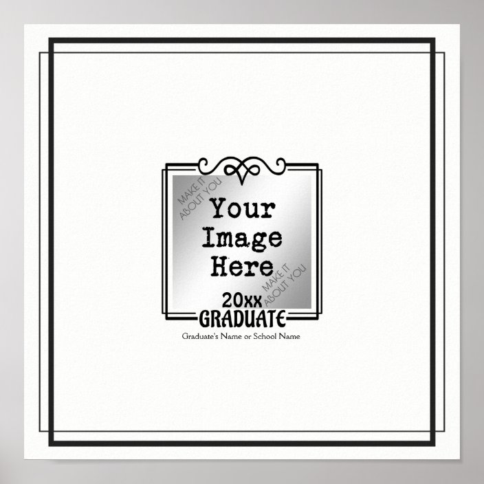 Graduation Autograph Keepsake Print | Zazzle.com
