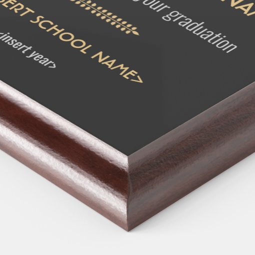 Graduation Award Plaque | Zazzle