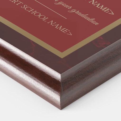 Graduation Award Plaque | Zazzle