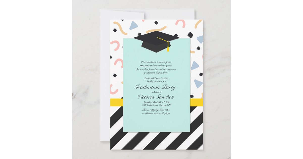 Graduation Bash Invitation | Zazzle