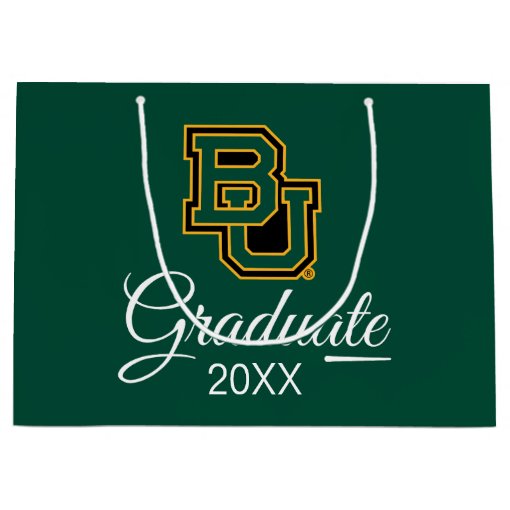 Graduation | Baylor University Block Letters Large Gift Bag | Zazzle