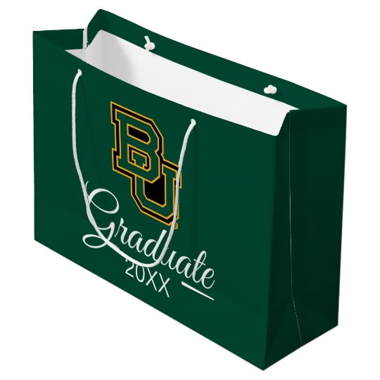 Graduation | Baylor University Block Letters Large Gift Bag | Zazzle.com