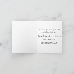 Graduation Beach Footprints in Sand Card | Zazzle