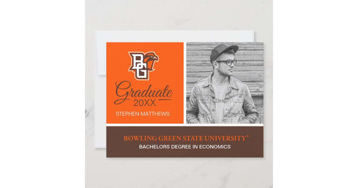 Graduation | BG Falcons Invitation | Zazzle