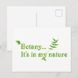 Graduation Botanist Funny Saying Postcard | Zazzle
