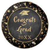 Graduation Brush Script Congrats Grad Stars Chocolate Covered Oreo | Zazzle