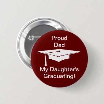 Graduation Button | Zazzle