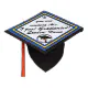 Graduation Cap School Colors | Zazzle