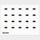 Graduation Cap Sticker | Zazzle