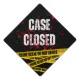 Graduation Cap Topper - Case Closed | Zazzle