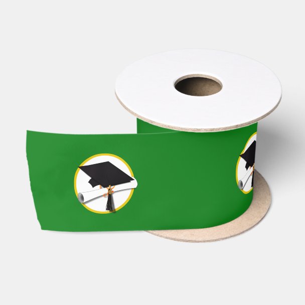Graduation Cap and Diploma Fabric | Zazzle.com