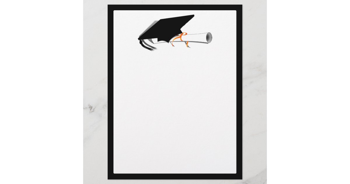 Graduation Cap With Diploma Flyer | Zazzle