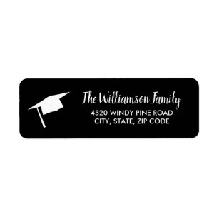 College Return Address Labels | Zazzle
