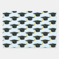 Graduation Caps Graduation Wrapping Paper Sheets | Zazzle