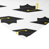 Graduation Caps Pattern Tissue Paper | Zazzle