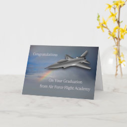 Graduation Card from Air Force Flight Adademy | Zazzle