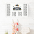Graduation Class 20XX List of All Student Names Banner | Zazzle