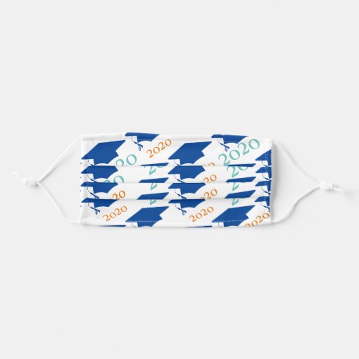 Graduation Class of 2020 Adult Cloth Face Mask | Zazzle