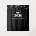 Graduation CLASS OF 2020 Confetti Photo Backdrop | Zazzle