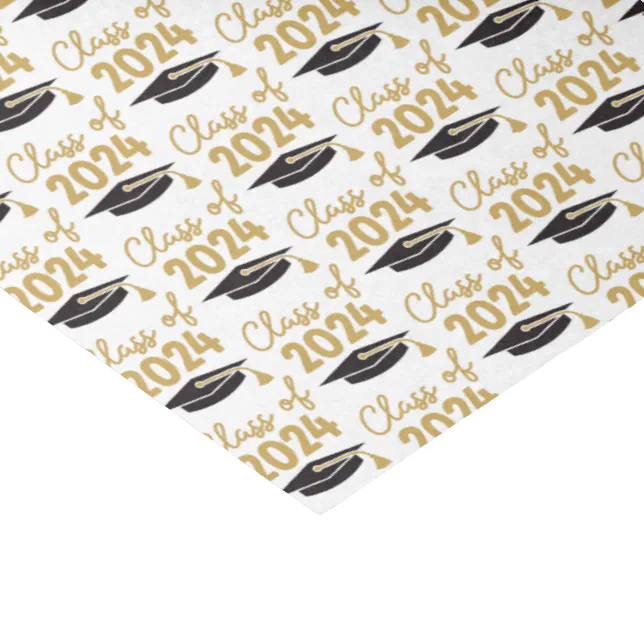 Graduation Class of 2024 Tissue Paper | Zazzle
