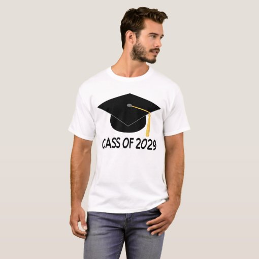 Graduation Class of 2029 T-Shirt | Zazzle
