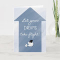 Graduation Congrats Let Your Dreams Take Flight Card | Zazzle