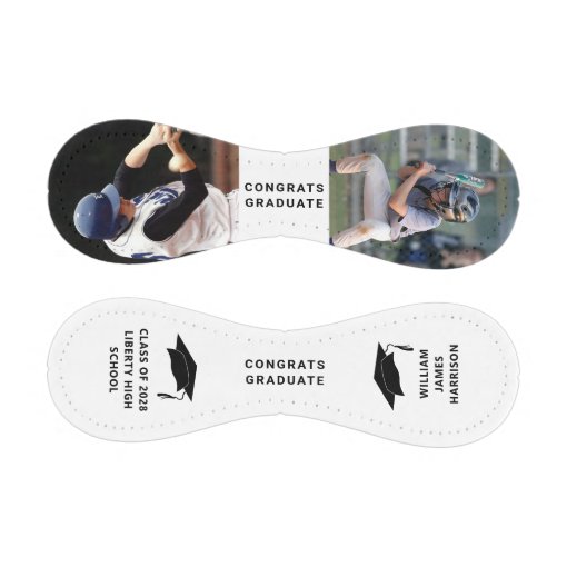 Graduation Congrats Personalized Photo Baseball | Zazzle
