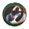 Graduation Congrats Photo Green Baseball | Zazzle