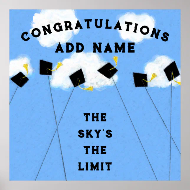 Graduation Congrats Poster | Zazzle