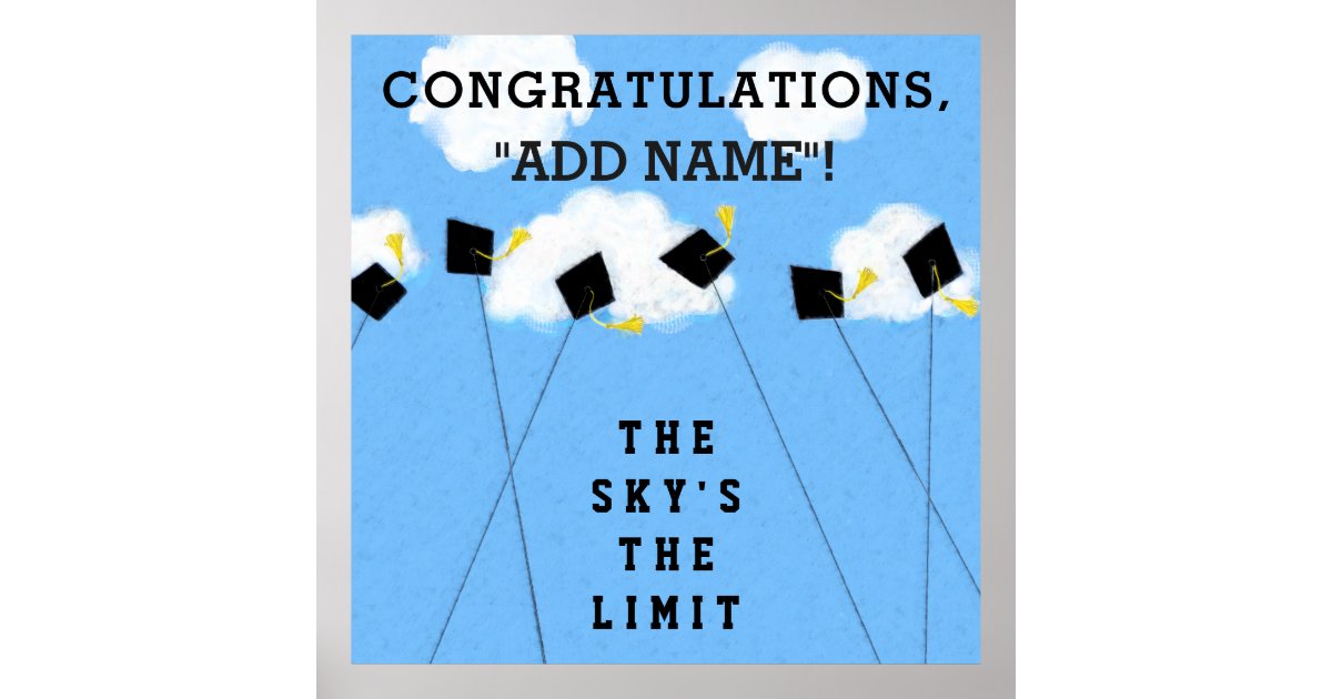 Graduation Congrats Poster | Zazzle