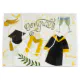 Graduation Congratulation Academic hat and gown Large Gift Bag | Zazzle