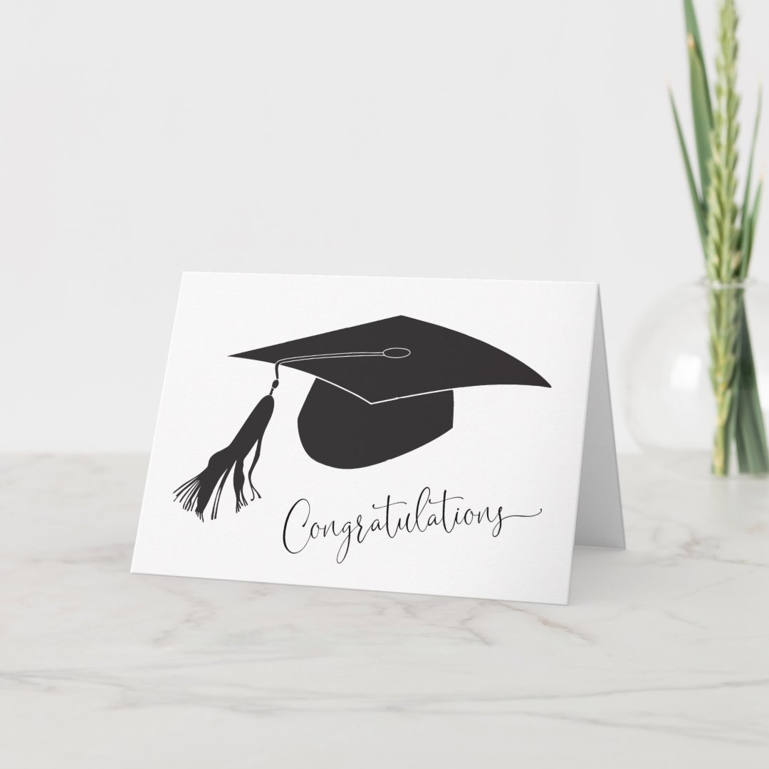 Graduation Congratulations Blank Card | Zazzle