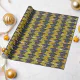 Graduation Congratulations Cap Gold Glitter Wrapping Paper | Zazzle