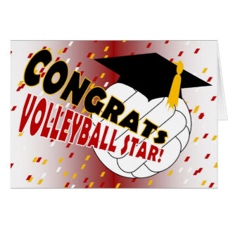 Volleyball Cards - Greeting & Photo Cards | Zazzle