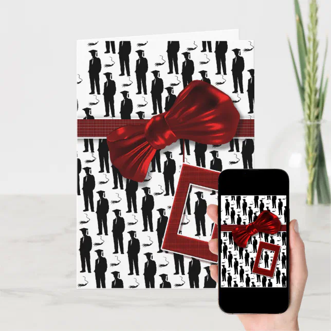 Graduation congratulations for men card | Zazzle