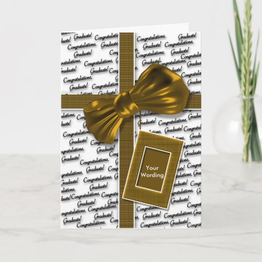 Graduation congratulations for men & women card | Zazzle.com