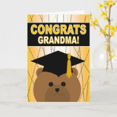 Graduation Congratulations Grandma / Grandmother Card | Zazzle